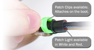 PatchSee - RJ45 Patch Cords with Light Identification