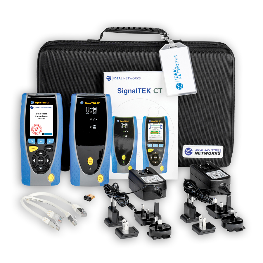 Signaltek CT Ethernet cable tester | datacomtools.com